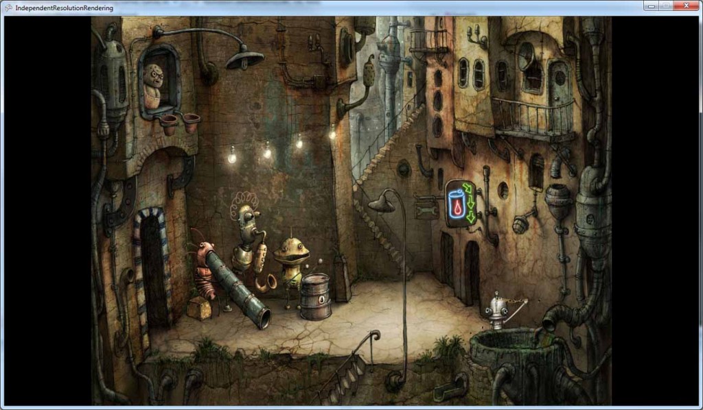 XNA 2D Independent Resolution Rendering | David Amador